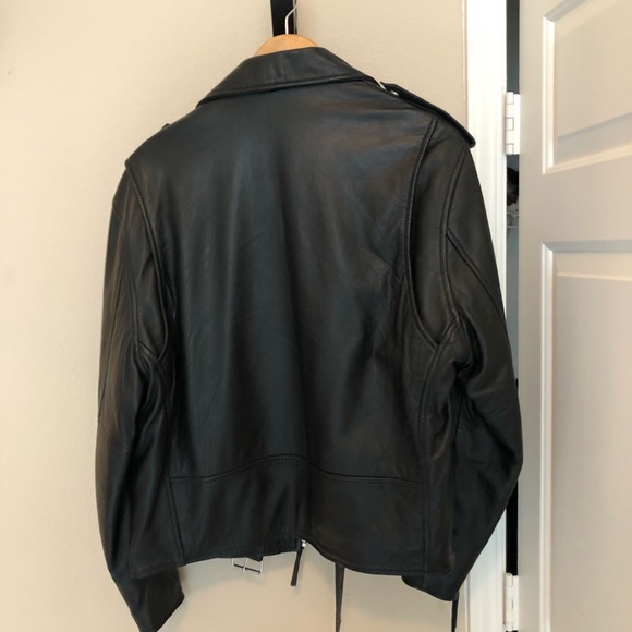 Smart Range London | Jackets & Coats | Leather Motorcycle Jacket | Poshmark